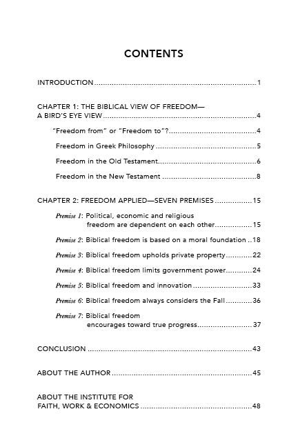 Free Indeed: Living Life in Light of the Biblical View of Freedom ...